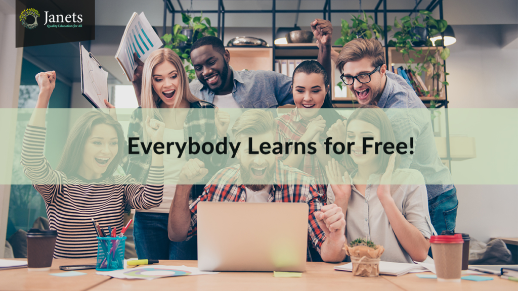 Everybody Learns for Free — Free Course Programme from Janets | Janets