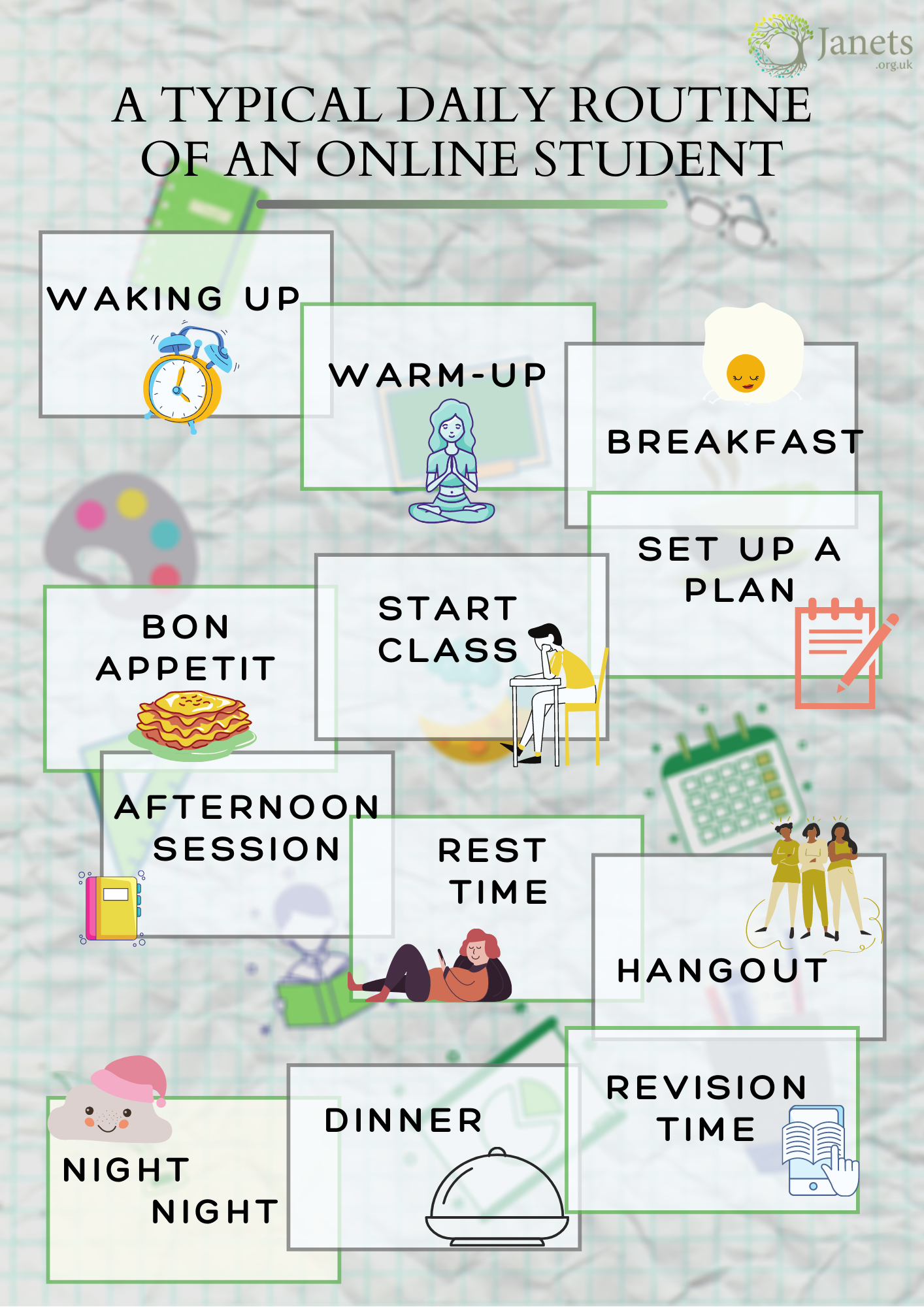 A Typical Day In The Life Of An Online Student Daily Routines And