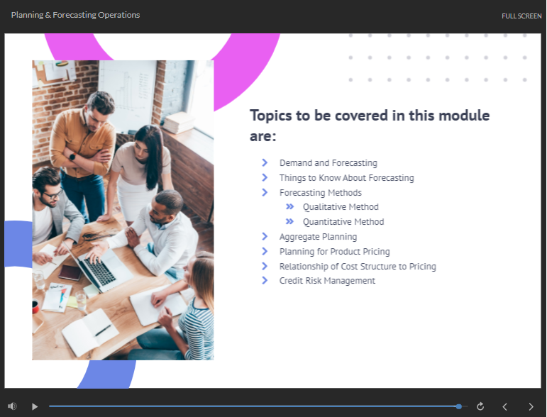 Operations Manager Training | Janets