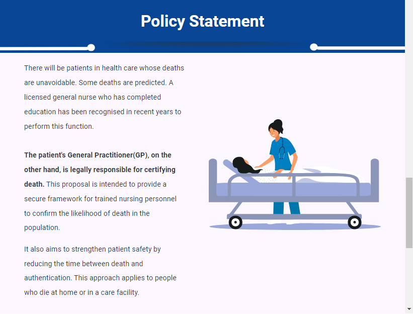 Verification of Death Training for Nurses | Janets
