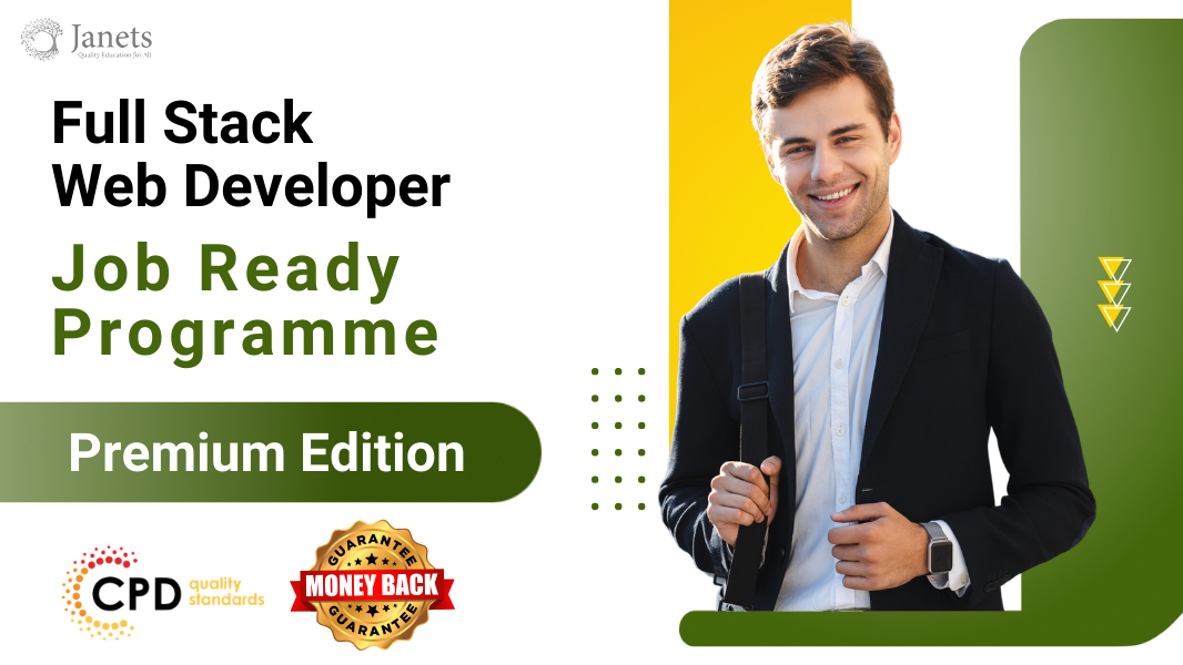 Full Stack Web Developer Job Ready Programme - Premium Edition | Janets