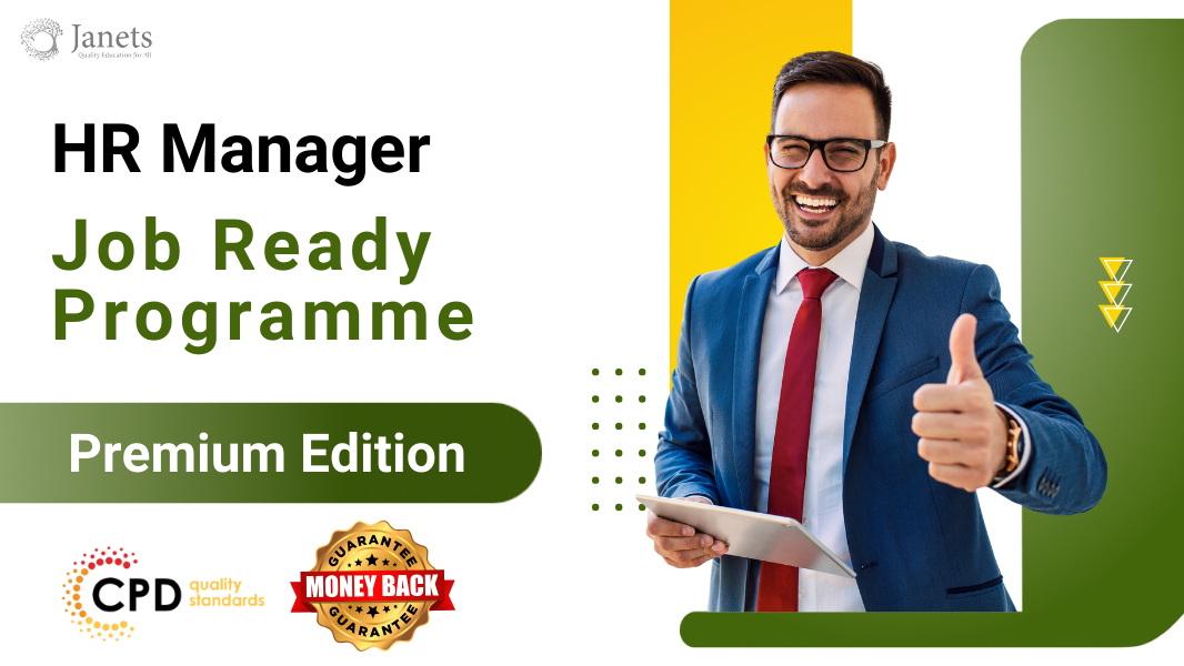 HR Manager Job Ready Programme - Premium Edition | Janets